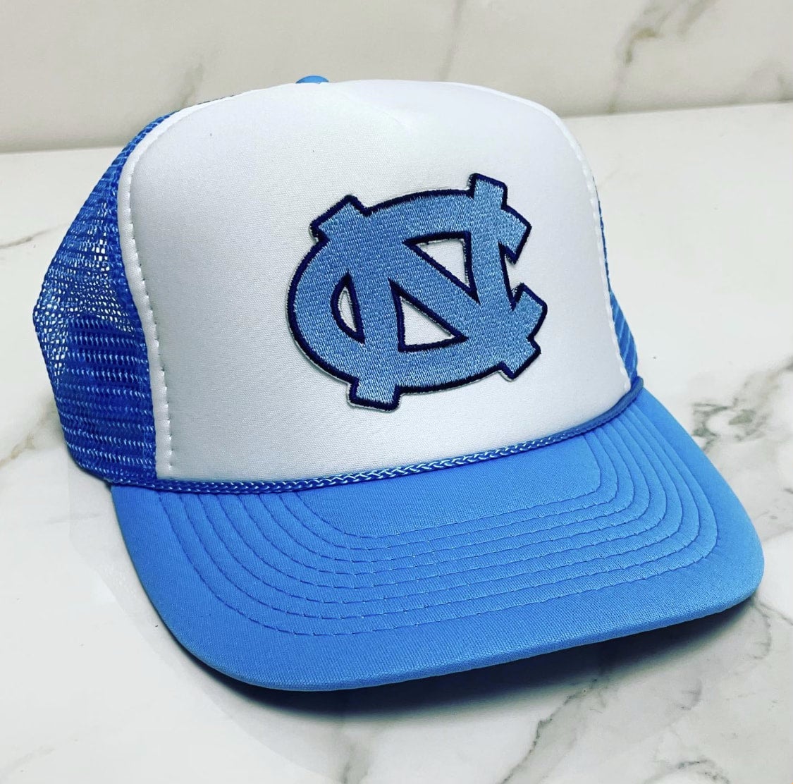 Custom UNC Trucker Hat | Custom Handmade Hats & Hoodies