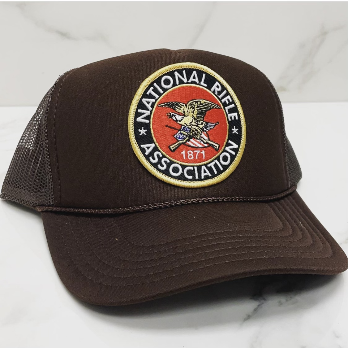 Customizable National Rifle Association Trucker Hat | Custom Handmade ...